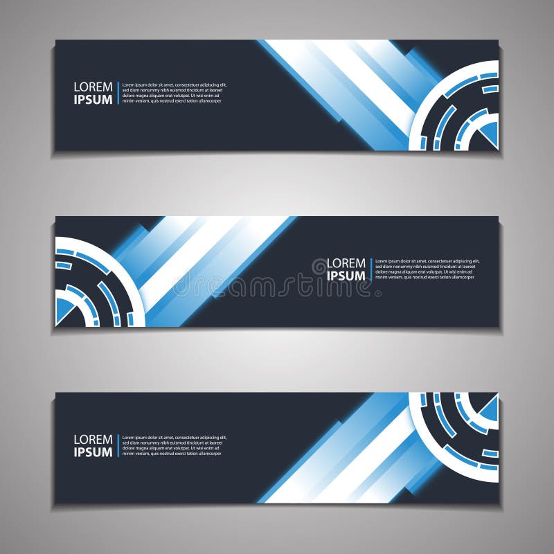 Label Banner Background Modern Business Corporate Template Design Web ...