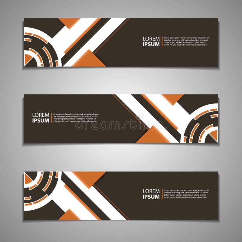 Label Banner Background Modern Business Corporate Template Design Web ...