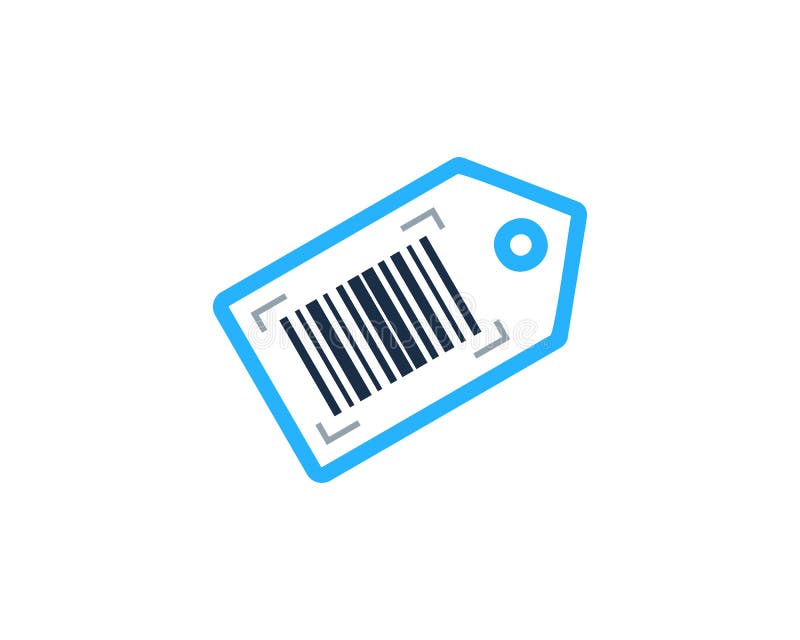 Label Barcode Icon Logo Design Element Stock Vector - Illustration of ...
