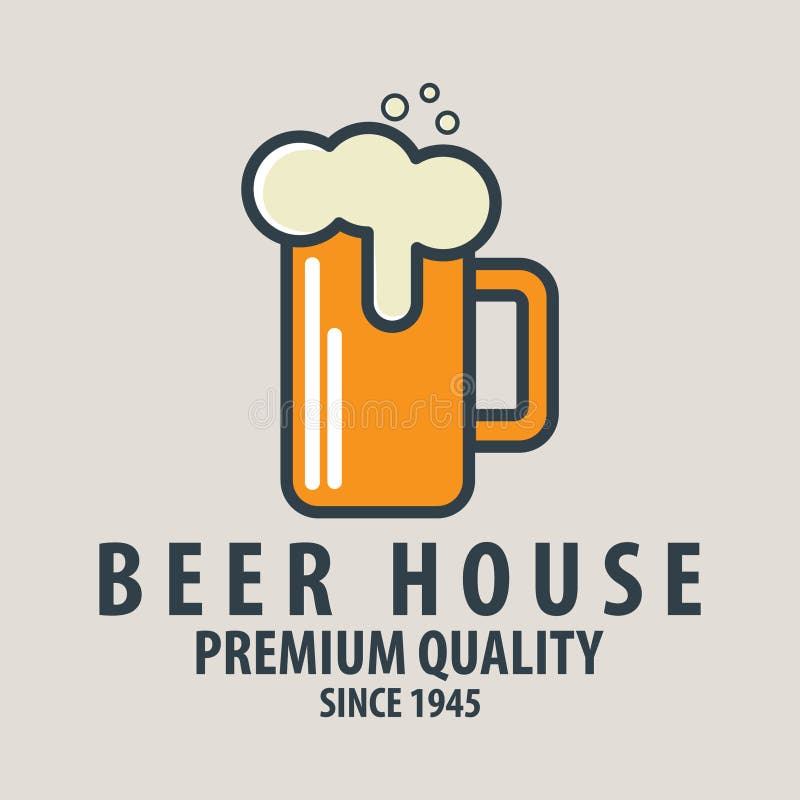 Label of Beer Badge, Logo Templates and Design Elements for Beer House ...