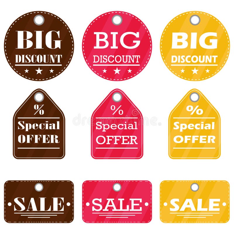 Label, big stock illustration. Illustration of modern - 93226470