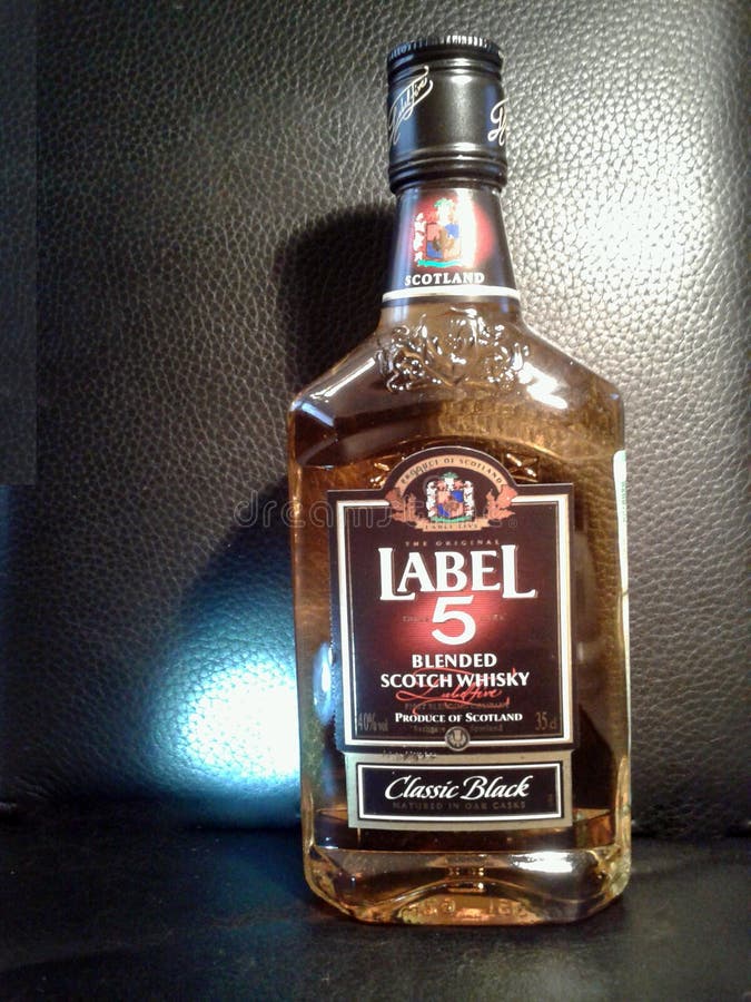 Label 5 classic black editorial image. Image of agreeable - 111826530