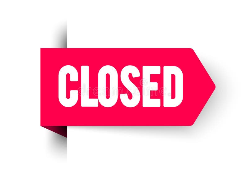 Set of Red Corner Label Banner Template. Ribbon Tag Design Stock Vector ...