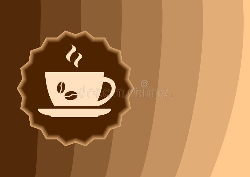 Coffee Label Set, Cafe Logo, Vector Stock Illustration - Illustration ...