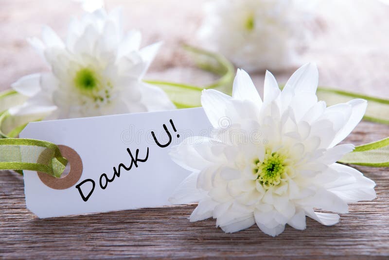 Label with Dank U stock image. Image of donation, customers - 37469887