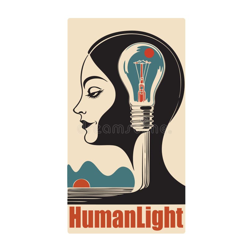 Label Day Human Light stock vector. Illustration of event - 351454529