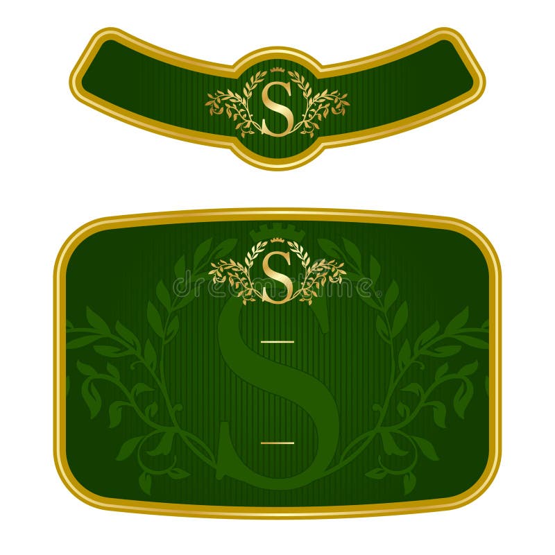 Label design. stock vector. Illustration of style, landscape - 16837584