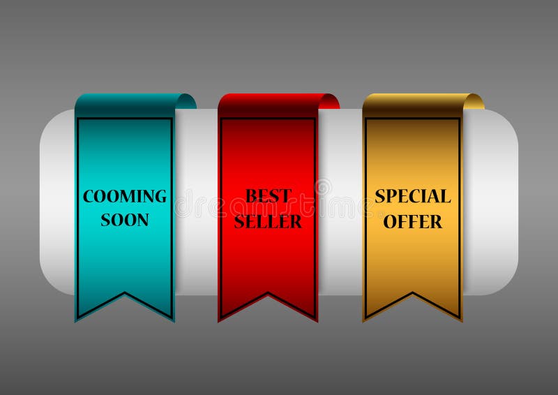 Label design for marketing stock vector. Illustration of promotion ...