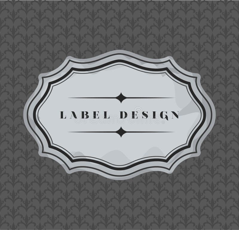 Label design icon stock vector. Illustration of card - 218564908