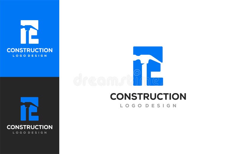 Letter E Architecture Building Logo Stock Vector - Illustration of ...