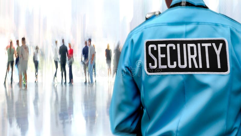 Label on guard uniform stock image. Image of officer - 163770391