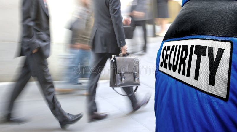 Label on guard uniform stock photo. Image of professional - 184493364