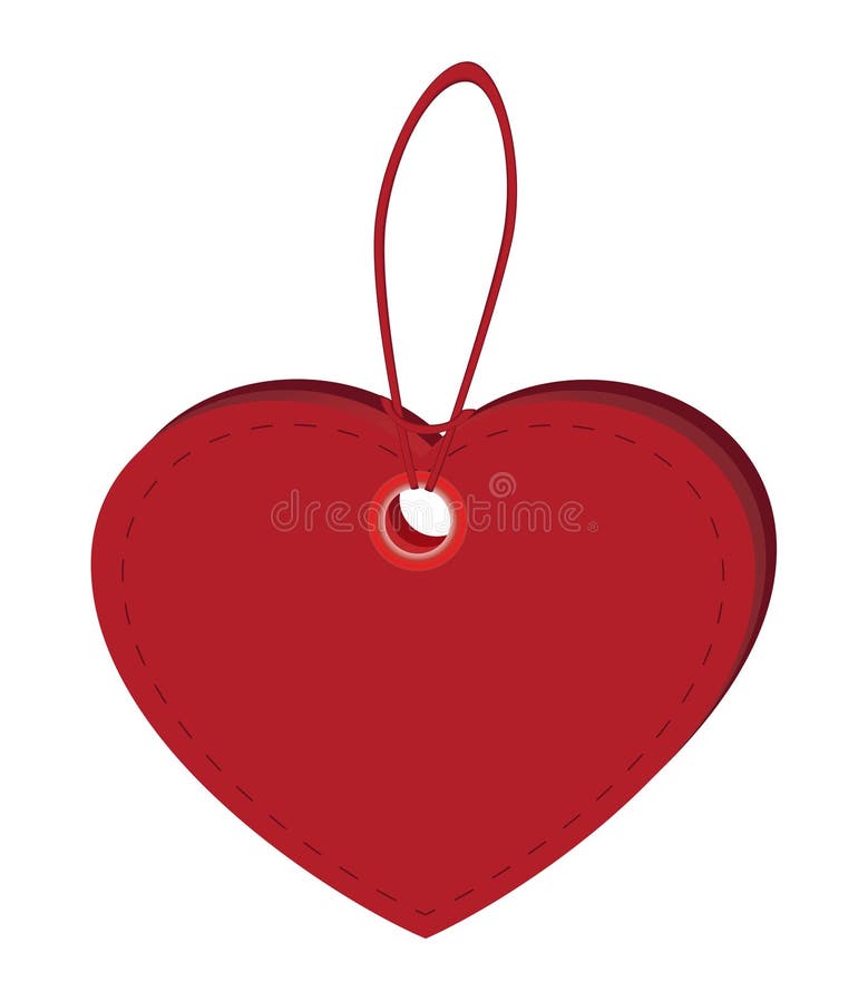 Label hearts stock vector. Illustration of gift, conceptual - 17402437