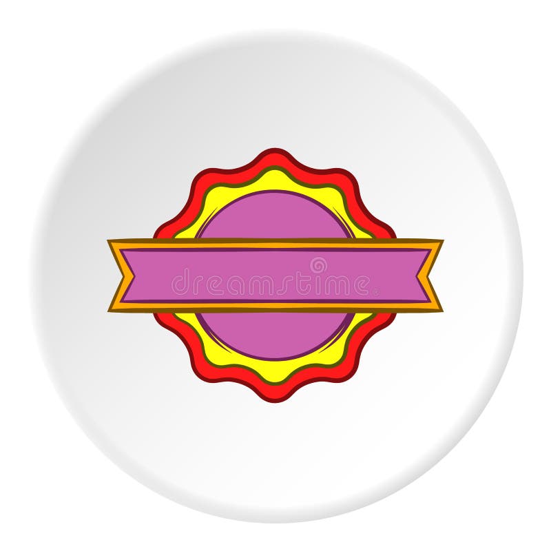 Label icon, cartoon style stock vector. Illustration of graphic - 83336095