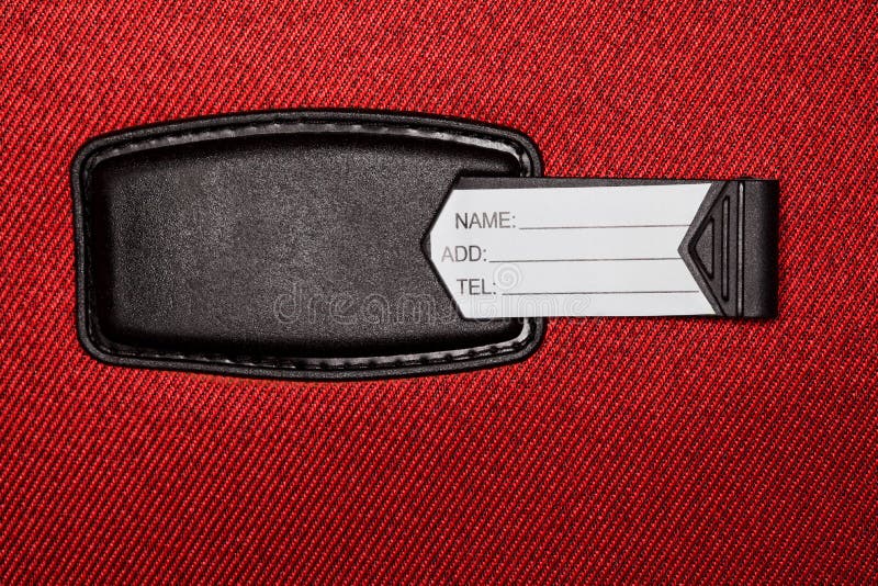 Label with Identification Data on Fabric Stock Photo - Image of ...