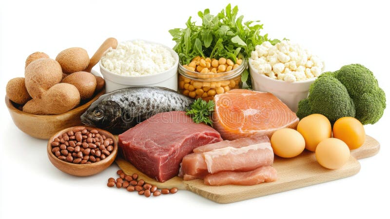 Label for Iron Rich Foods for Health Stock Illustration - Illustration ...