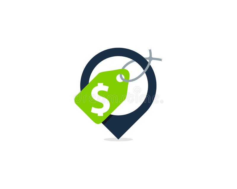 Label Pin Point Icon Logo Design Element Stock Vector - Illustration of ...