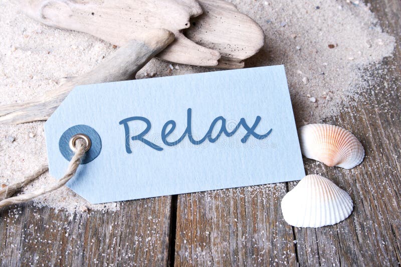 Wooden word relax stock photo. Image of text, slogan - 19451990