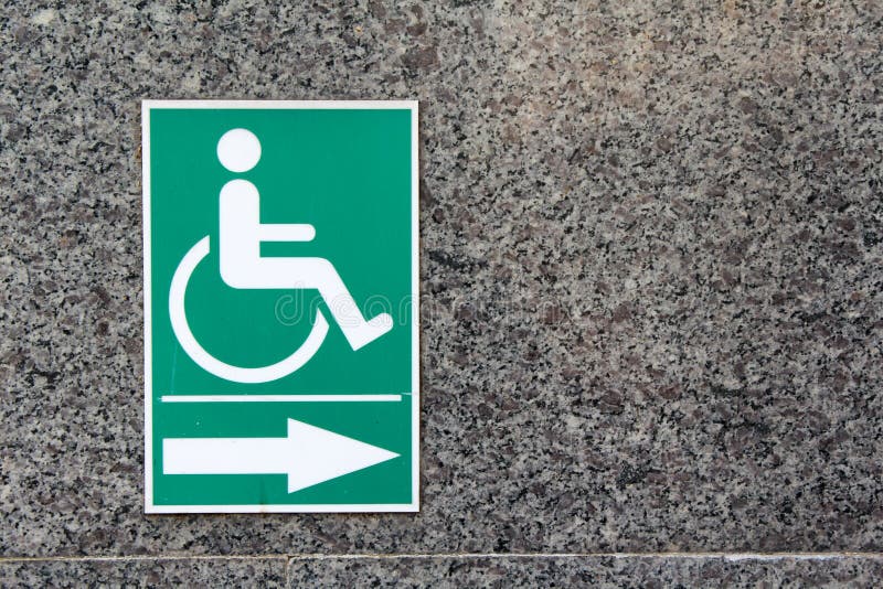 Label sign of cripple stock photo. Image of cripple, city - 38348490