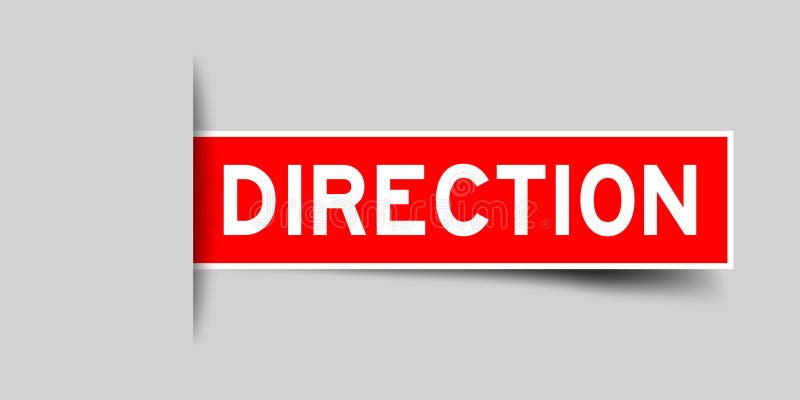 Label Direction Line Icon Concept. Label Direction Flat Vector Symbol ...
