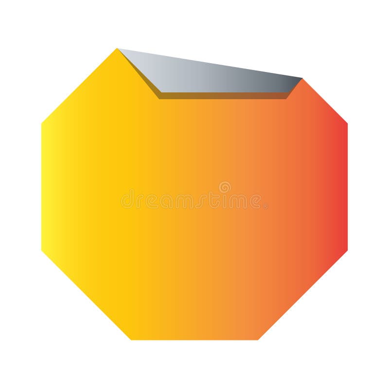 Colorful Peeling Label Sticker Illustration. Realistic Label Sticker ...