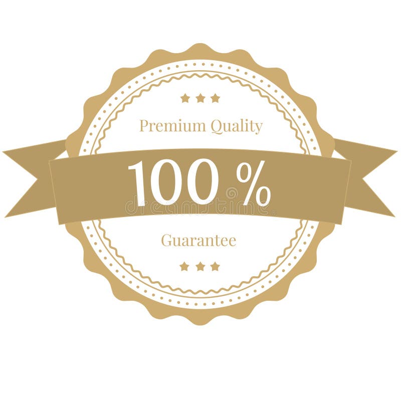 100 label sticker badge stock illustration. Illustration of certificate ...