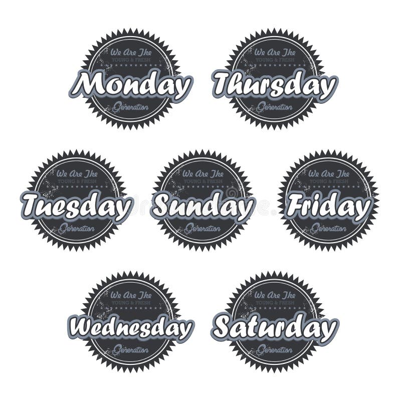 Label sticker day stock vector. Illustration of label - 62712529