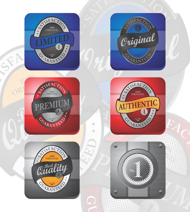 Label sticker stock vector. Illustration of retro, nostalgia - 46976467