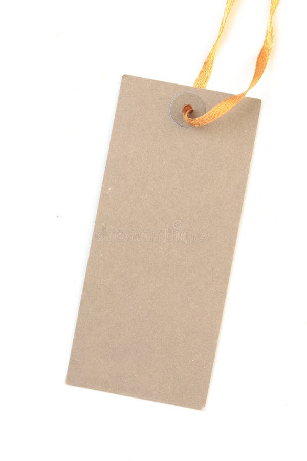 Label Tag Isolated on White Background. - Image Stock Photo - Image of ...