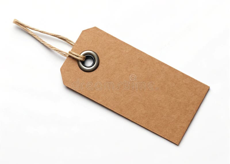 Label Tag Mockup Template Generative Ai Stock Illustration ...