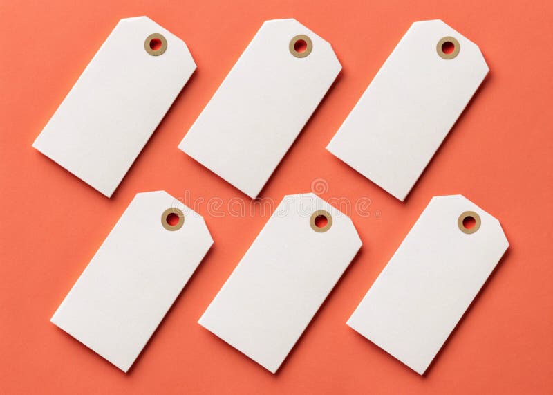 Label Tag Mockup Template Generative Ai Stock Illustration ...