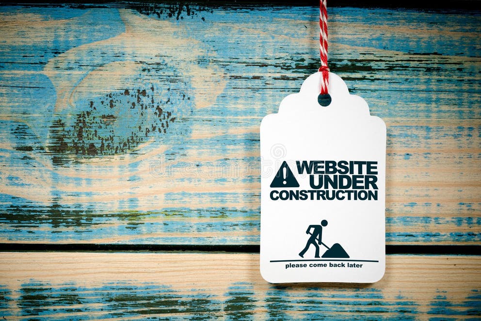 Website under construction stock photo. Image of website - 109754122
