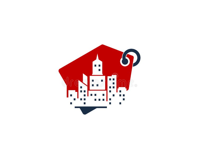 Label Town Logo Icon Design Stock Vector - Illustration of logotype ...