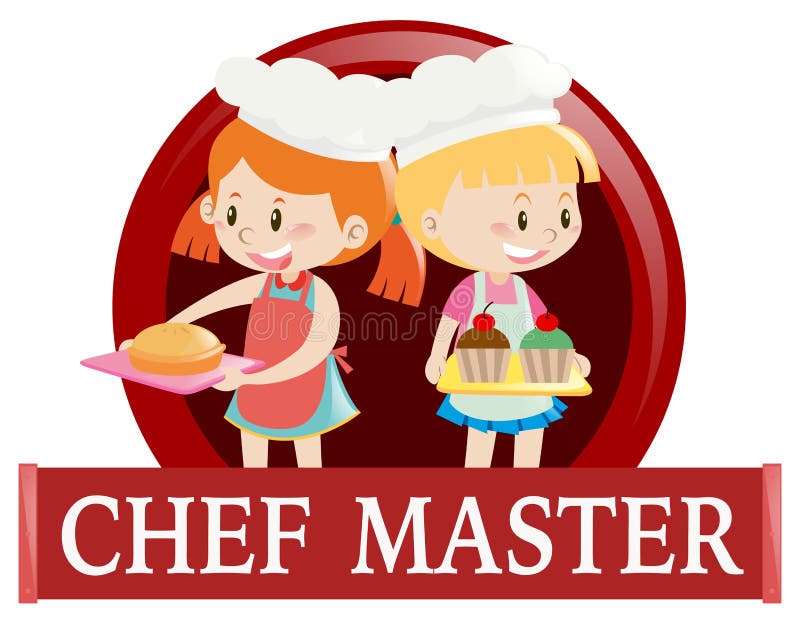 Junior Chef Logo Cute Young Chef In Chefs Uniform Serving A Gourmet
