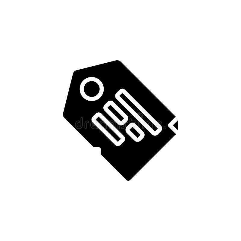 Label Vector Icon Solid Style. Perfect for Website, Application ...