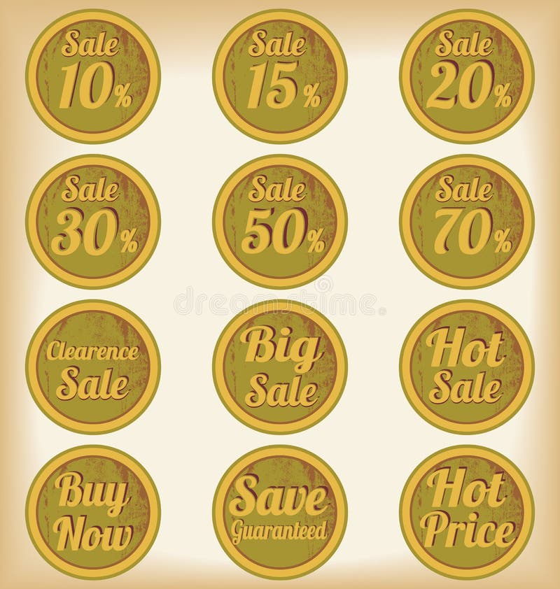 Label stock vector. Illustration of icon, realistic, message - 31677122