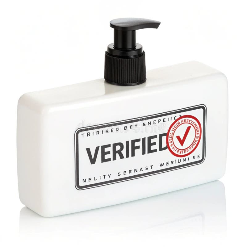 Label Verified Product on White Background Stock Illustration ...