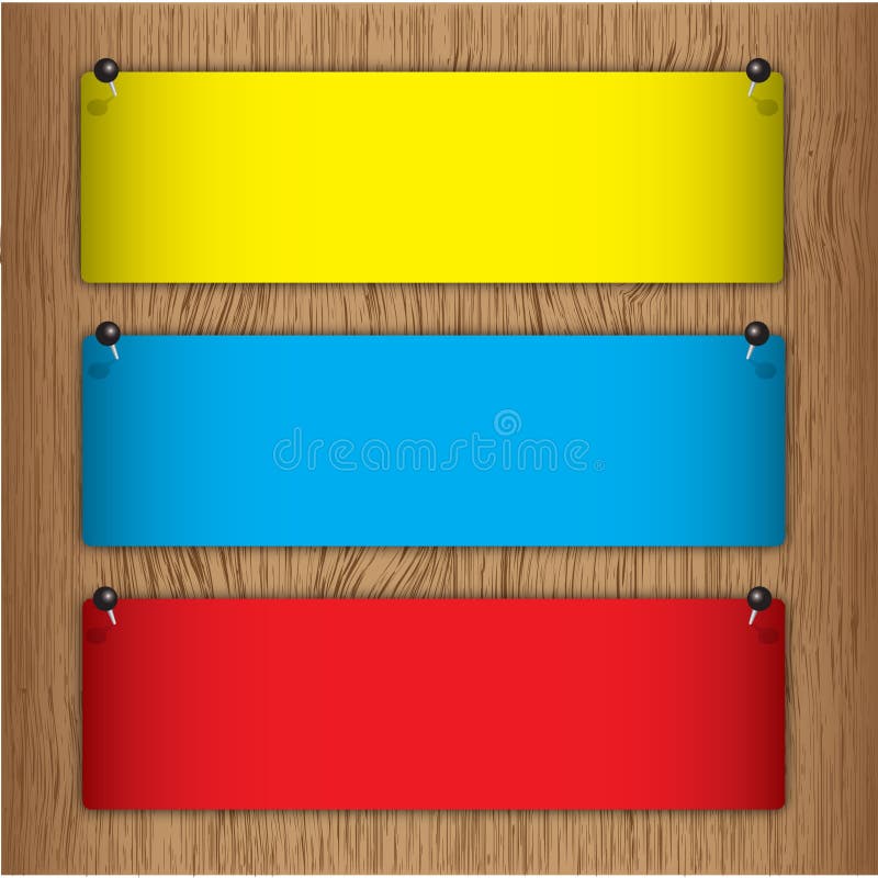 Label on wood board stock illustration. Illustration of brochure - 24475432