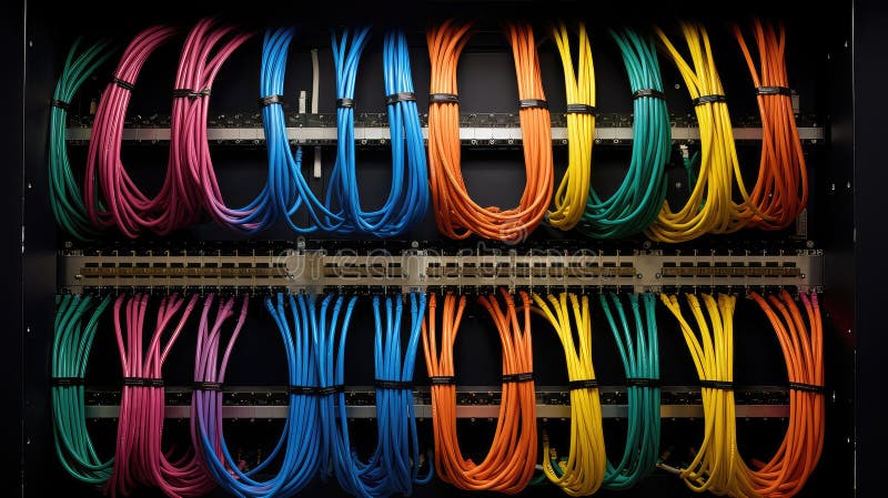 Labeled coax cable stock illustration. Illustration of cable - 321086209