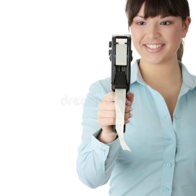 Court Reporter - Over Shoulder Stock Photo - Image of female, navy: 7683862