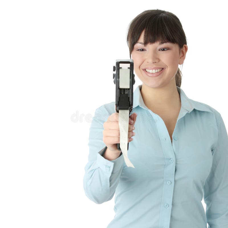 Labeling stock photo. Image of consumer, confidence, pretty - 12683372