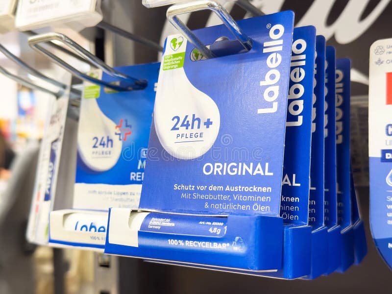 Labello Original Lip Care Display with Recyclable Packaging in Store ...