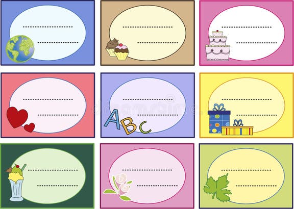 School Labels Primary Stock Illustrations – 49 School Labels Primary ...