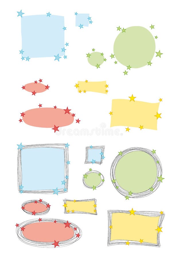 Labels stock vector. Illustration of rectangle, shape - 8271027