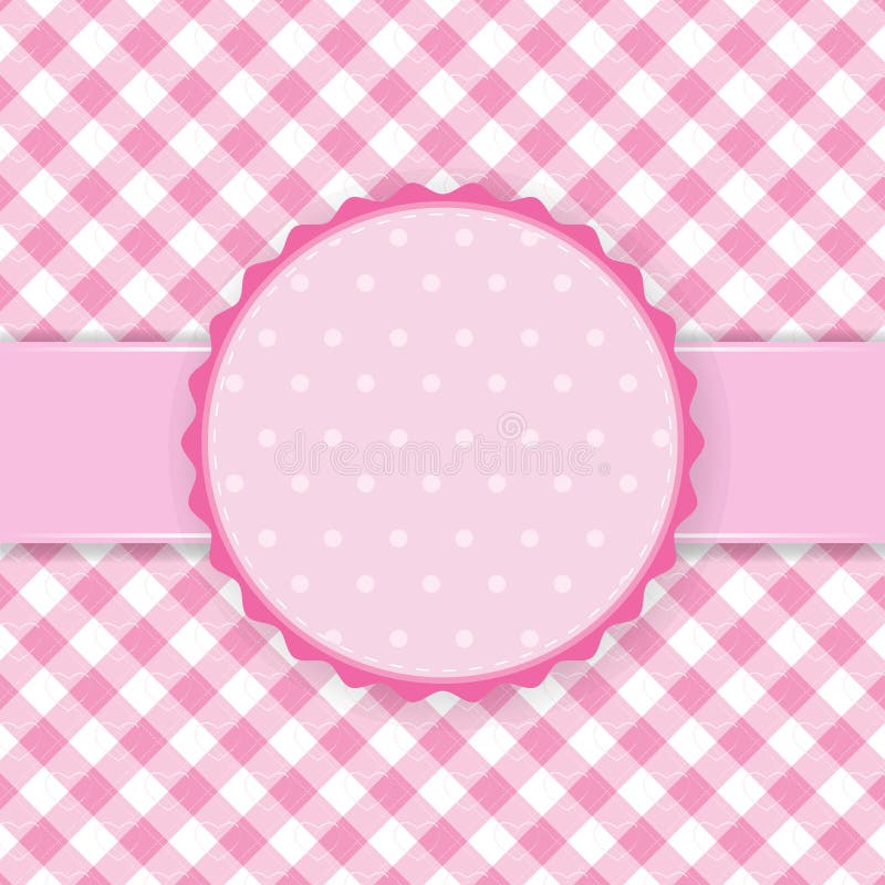 Labels and Badges on Decorative Backgrounds with Simple Patterns Stock ...