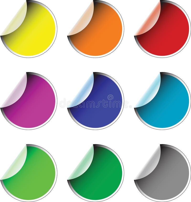 Labels badges and stickers stock vector. Illustration of information ...