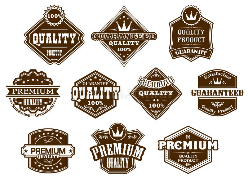 Labels and Banners in Western Style Stock Vector - Illustration of ...