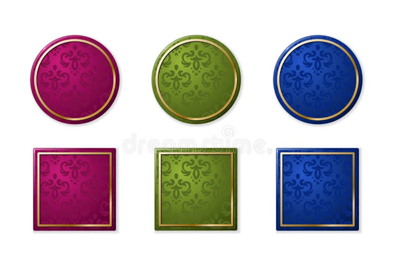 Labels of Different Colours Stock Vector - Illustration of emblem ...