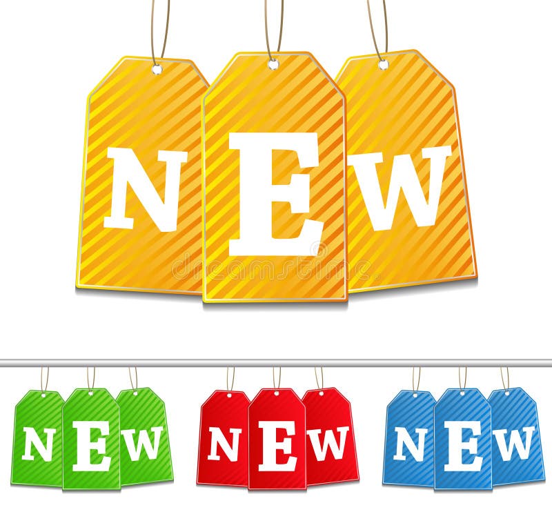 New Arrival, New Collection Signs. Stock Vector - Illustration of ...