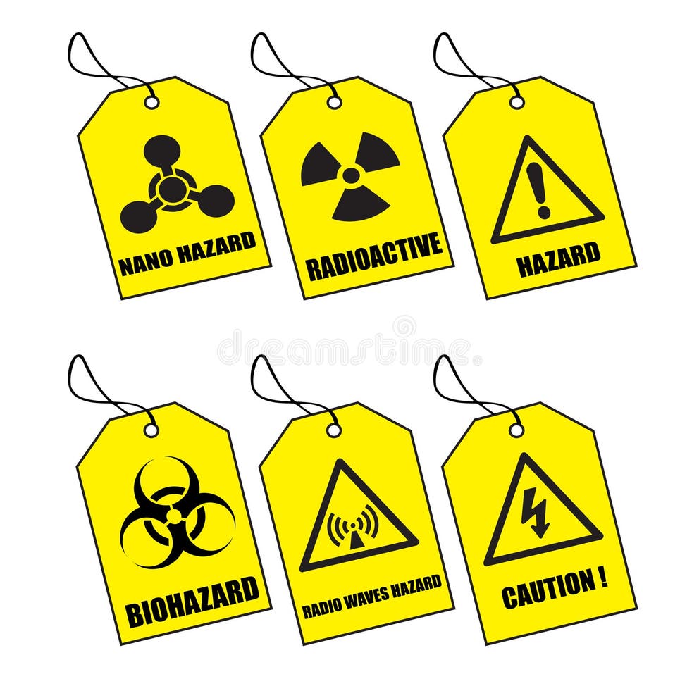 Yellow Warning Labels Stock Illustrations – 533 Yellow Warning Labels ...